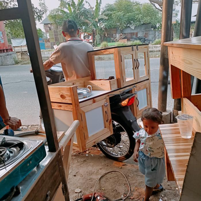 Jual gerobak motor gerobak mie ayam bakso gerobak Sempol gerobak cilok ...