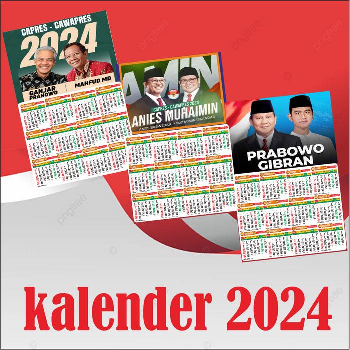 Jual Kalender Partai Caleg Pemilu 2024 - Kota Yogyakarta - Stiker Anime ...