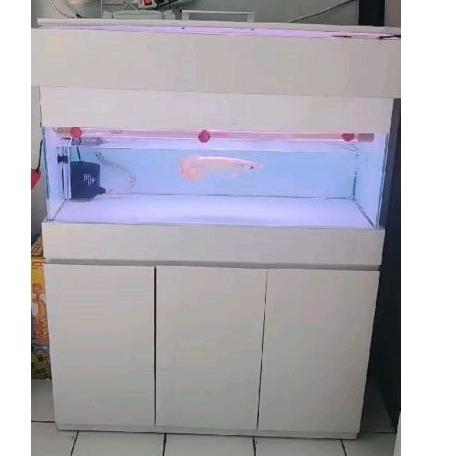 Jual Meja Aquarium Meja Cabinet Aquarium Ikan Arwana Fullset Uk ...