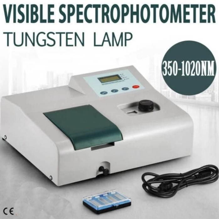 Jual Visible Spectro photometer 721 350-1020nm Spektrofotometer 6nm ...