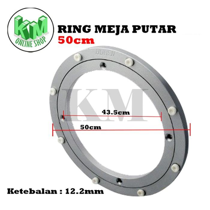 Jual Ring Rotator Meja Makan Putar Aluminium HubeN 20CM..30CM..40CM ...