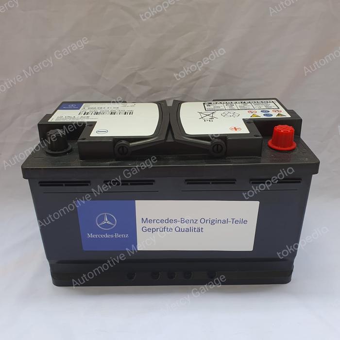 Jual Auxiliary Battery Mercedes Benz A0009829608 Accu Aki Starter Mercy ...