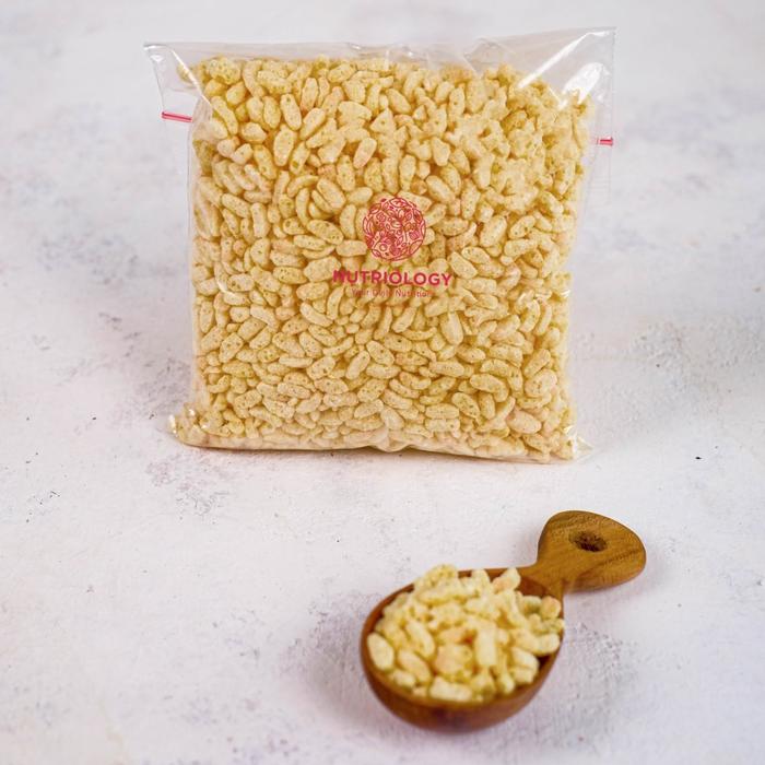 Jual beras panggang naturall asli rice crispy kuning 50 gram natural ...