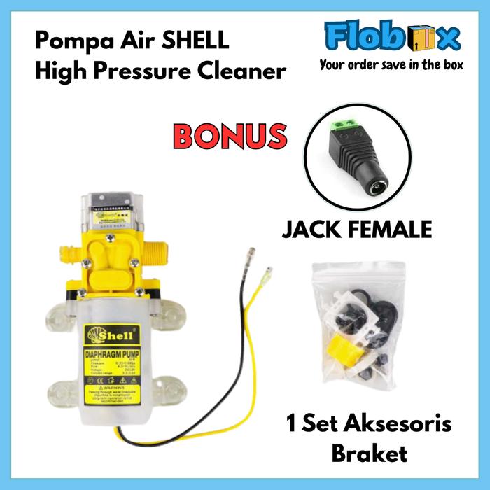 Jual Pompa Air SHELL High Pressure Cleaner Car Washing Water Diaphragm ...