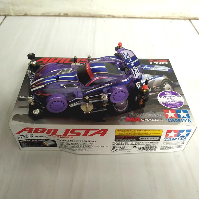 Jual TAMIYA MINI 4WD ABILISTA PURPLE CLEAR MA CHASSIS x - Kota Malang ...