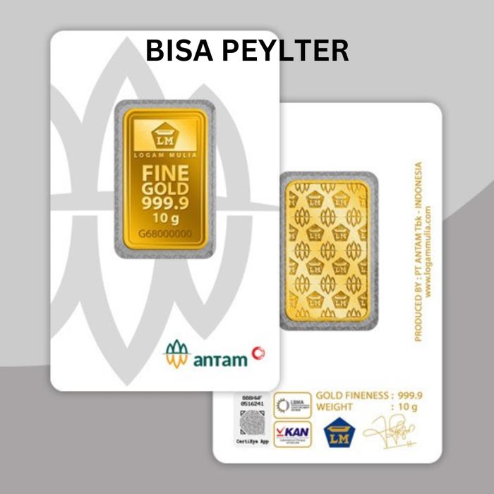 Jual RM 10 gram terbaru certieye antam bs p*ylter - Jakarta Pusat - TOKO MAS DYNA | Tokopedia