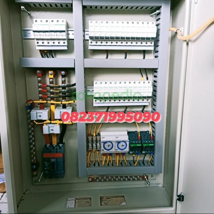 Jual PANEL Costume listrik 3 PHASE BOX PANEL 60X80X20 1.2MM Schneider ...