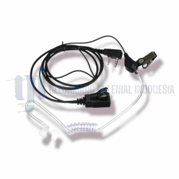 Jual HANDSFREE EARPHONE SPIRAL FOR HT BAOFENG WEIERWEI FIRSTCOM WLN ...