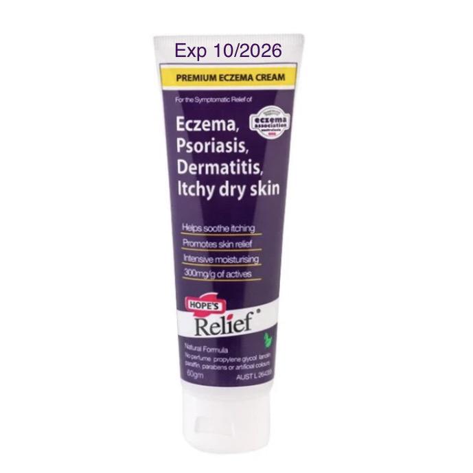 Jual Hope Hopes Relief Cream for Eczema Psoriasis Dermatitis 60g - Kota ...