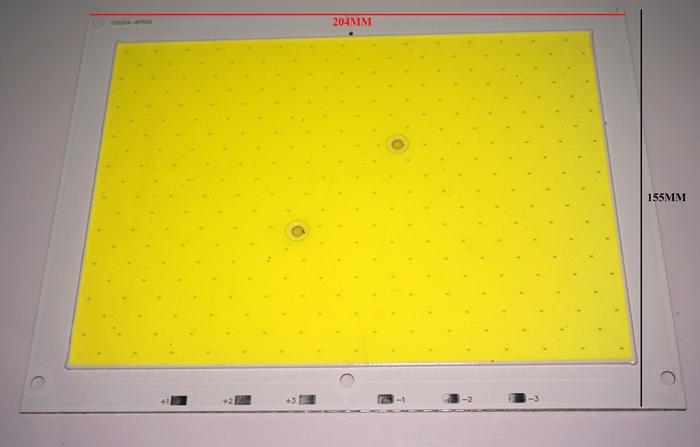 Jual papan led cob dc 150V 150W aluminium substrate white light board ...