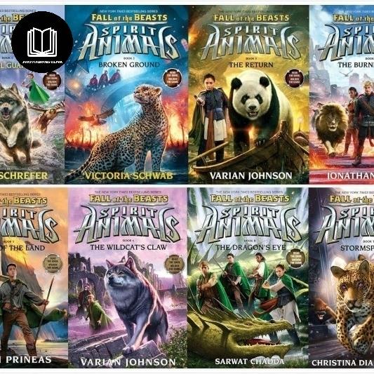 Jual Spirit Animals: Fall of the Beasts Series Complete Books Set (8 ...