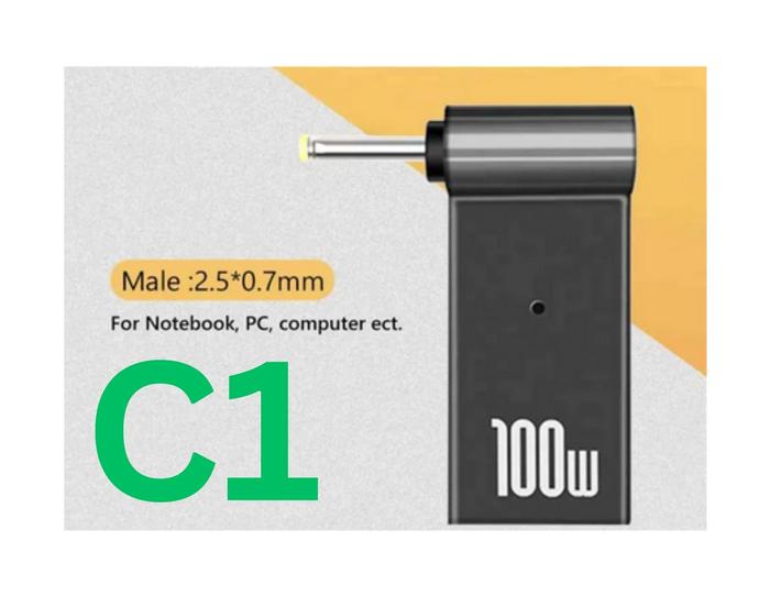 Jual Adapter 100W Converter Type-C Power Delivery PD/PPS Ke DC Jack ...