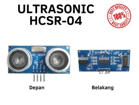 Jual Sensor Ultrasonic HCSR04 Module Rintangan hcsr 04 HC-SR04 Arduino - Kota Medan ...