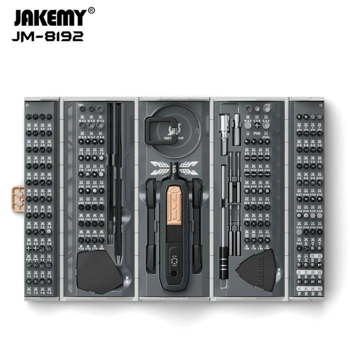 Jual JAKEMY JM-8192 180in1 Obeng Presisi Precision Screwdriver Tool Set ...