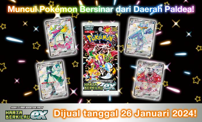 Jual High Class Booster Box Harta Berkilau EX - Kartu Pokemon TCG Indo - Kota Bandung - Light ...