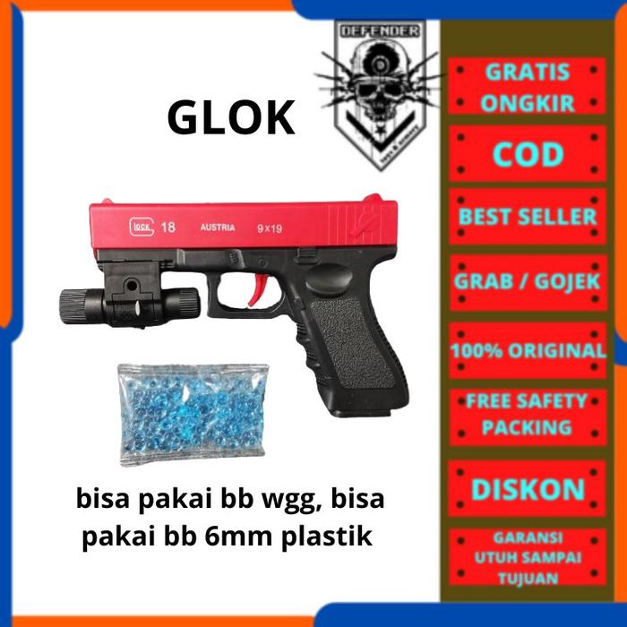 Jual WGG kokang Glok BB 6mm plastik bisa BB WGG bisa - Kab. Sidoarjo - Defender Indonesia ...