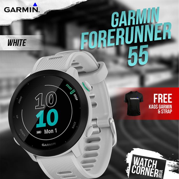 Jual Garmin Forerunner 55 GPS Original Smartwatch GARANSI RESMI TAM 2 ...