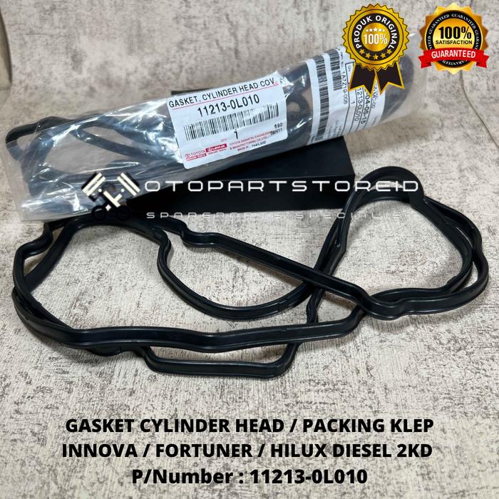 Promo PACKING TUTUP KLEP / CYLINDER HEAD COVER INNOVA FORTUNER HILUX ...