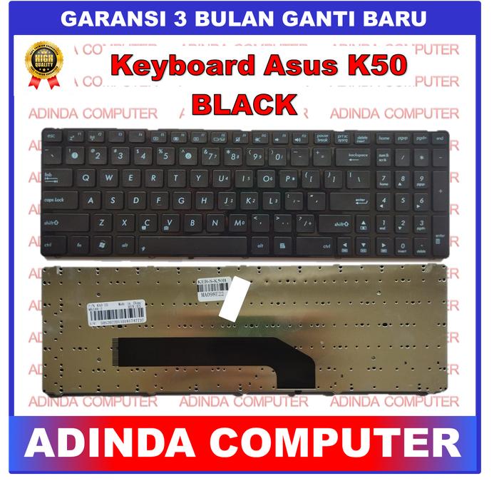 Jual KEYBOARD ASUS K50 K50A K50AB K50AD K50C K51 15 INCH - Kab. Bogor ...