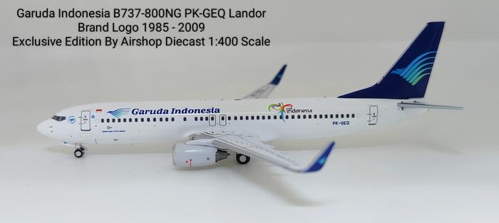 Jual Garuda Indonesia B737-800NG PK-GEQ Landor Exclusive Edition By ...