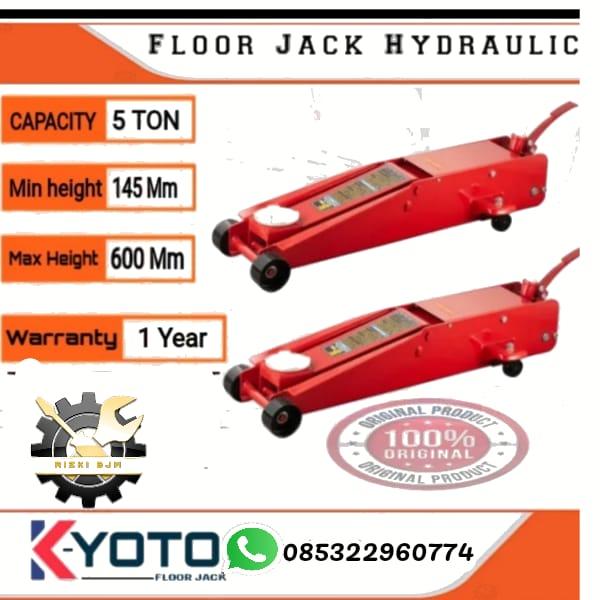 Jual floor Jack hydraulic dongkrak buaya 5 ton long K-YOTO JAPAN ...