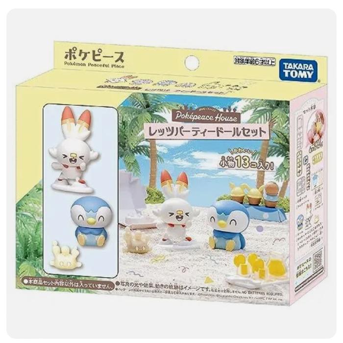 Promo Takara Tomy Pokemon Pokepeace House Party Doll - Scorbunny ...