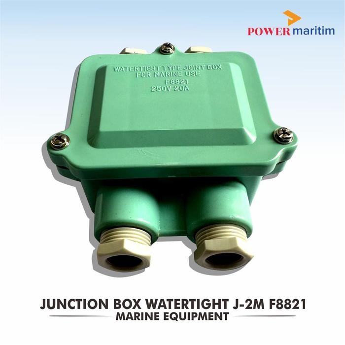 Jual Junction Box Watertight Type F8821 250V 20A |Marine Joint Box 4 ...