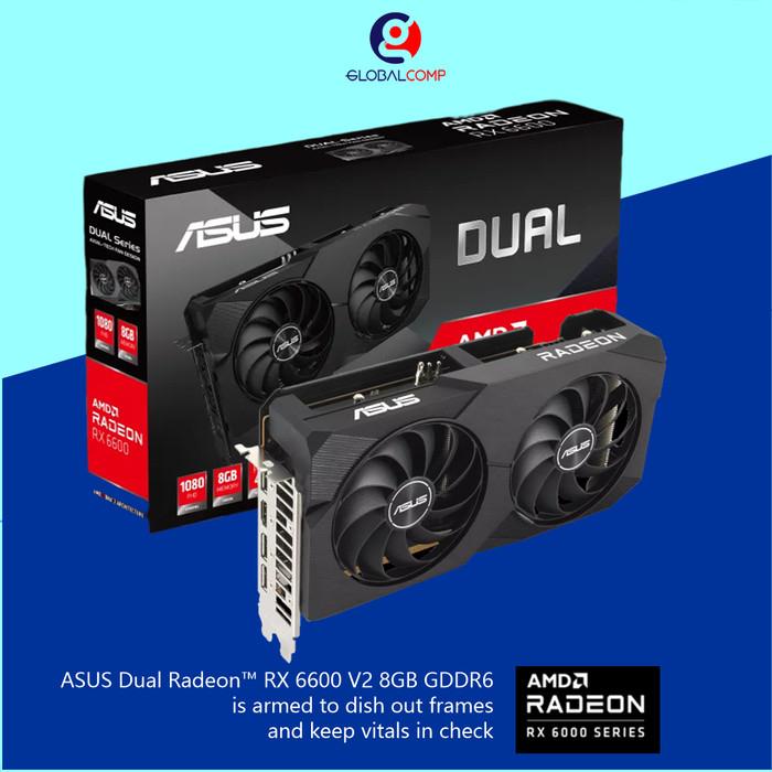 Jual ASUS Dual Radeon™ RX 6600 V2 8GB GDDR6 - Kota Bandung - Global ...