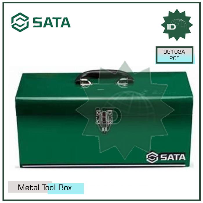 Jual Toolbox Besi Tool Box Besi 95103A 20" Metal Tool Box Chest Sata ...