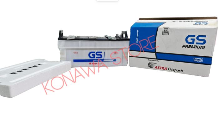 Jual Aki Basah GS Astra N200 190H52 12V 200Ah Battery Genset Kapal Bus - Kab. Tangerang - Konawa ...