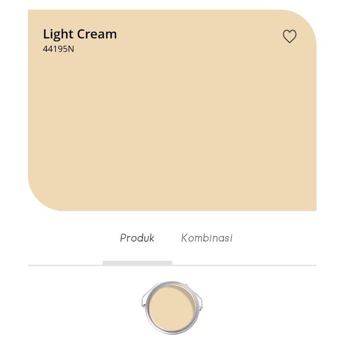 Jual CAT TEMBOK DULUX CATYLAC - LIGHT CREAM 44195 - WEATHERSHIELD ...