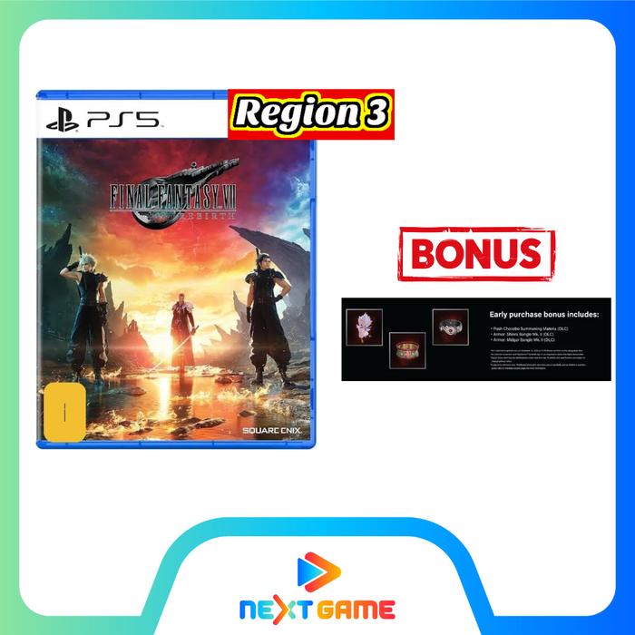 Promo PS5 Final Fantasy VII Rebirth - FF 7 Rebirth Cicil 0% 3x - Kota ...