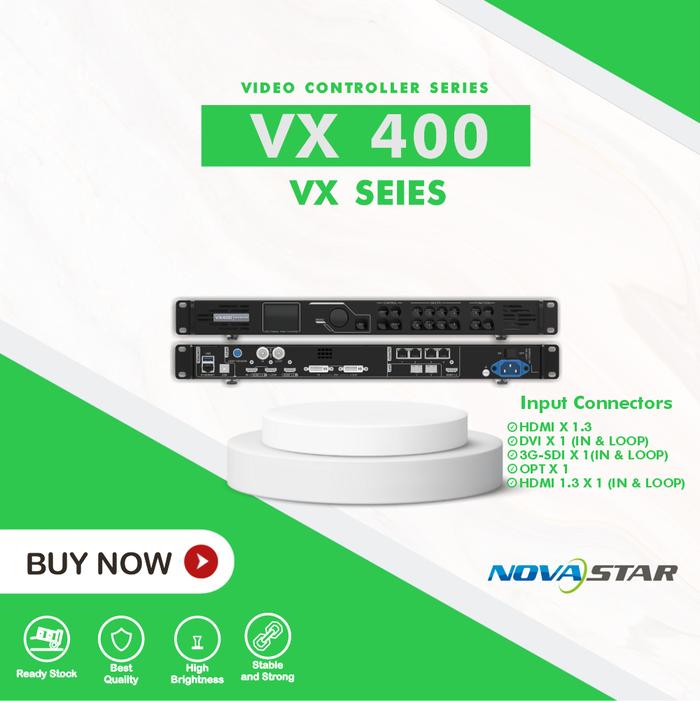 Jual LED VIDEOPROCESSOR CONTROLLER VP NOVASTAR VX400 VIDEOTRON SENDING CARD - Kab. Tangerang ...