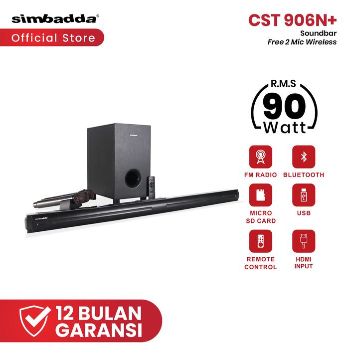 Jual Simbadda Cst 906n+ Soundbar Tv Wireless Bluetooth Home Theater ...