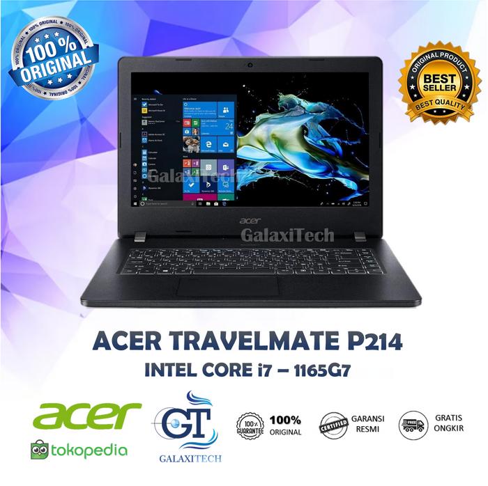 Jual Laptop ACER Travelmate P214 Core i7-1165G7 8GB DDR4 512GB SSD 14 Inch - Jakarta Barat ...