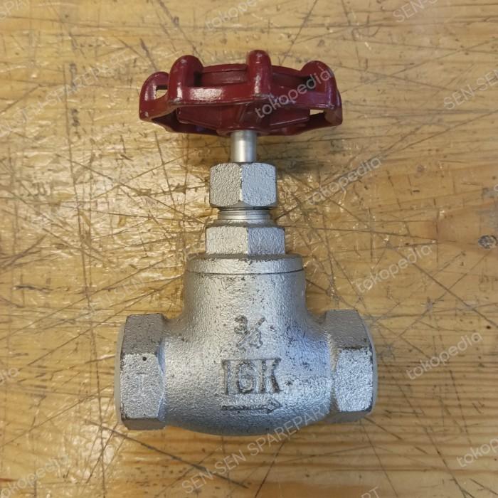 Jual Globe valve steam drat 1" inch / globe valve steam ductile iron ...