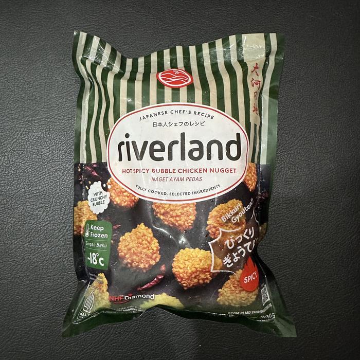 Jual Riverland Hot Spicy Bubble Chicken Nugget | Nuget Ayam Pedas 500gr ...