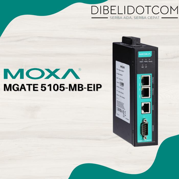 Jual MOXA Mgate 5105-MB-EIP Converter Modbus RTU/TCP to Ethernet/IP ...