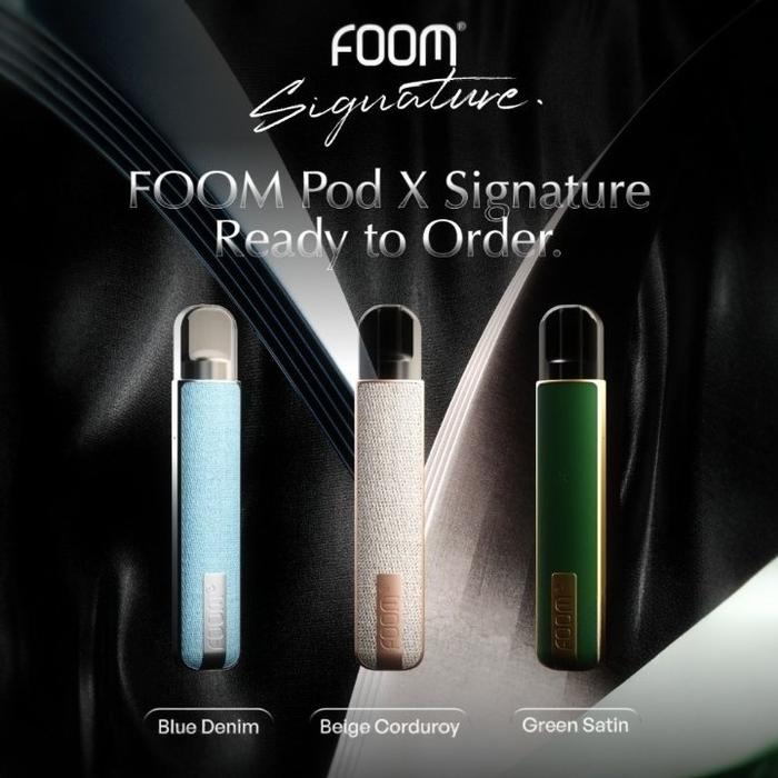 Jual Foom Pod X SIgnature Series 600mAh Pod Kit Authentic By Foom ...