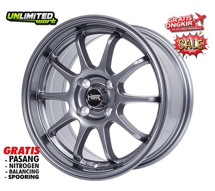 Jual VELG MOBIL HSR YOKOTE R15 BRIO JAZZ YARIS VIOS CITY SWIFT IGNIS ...