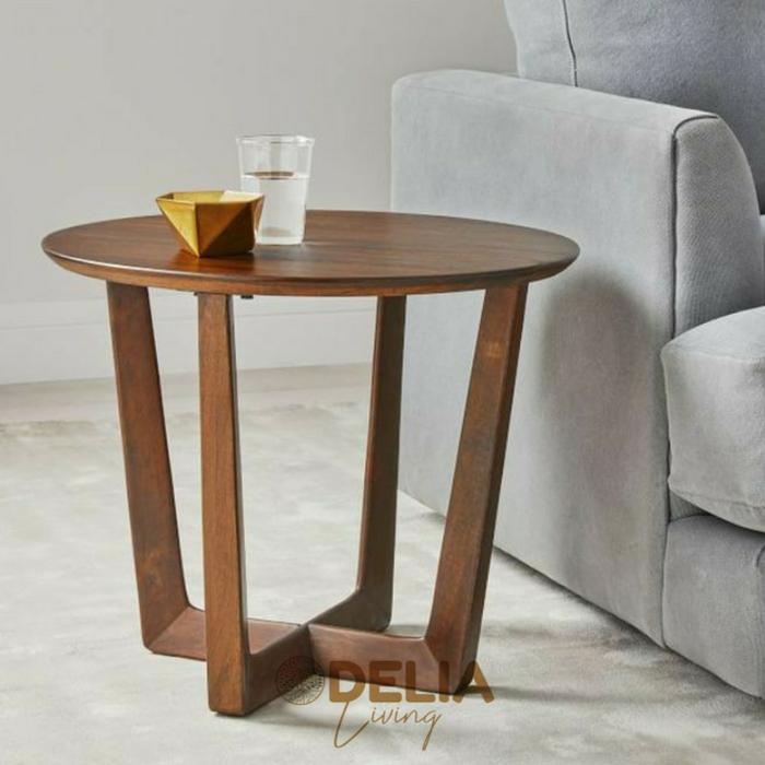 Jual Meja bulat kayu jati 60cm-Meja teras bulat - Kab. Jepara - Odelia ...