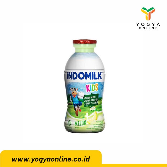 Jual Indomilk Melon 190ml Botol (1c = 24 Pcs) - Kota Sukabumi - Yogya Online Supermarket | Tokopedia