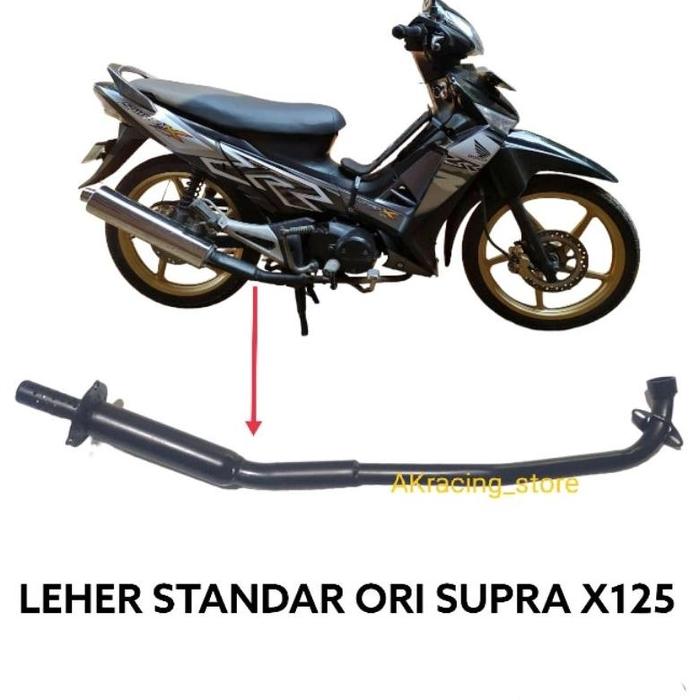 Jual XP Leher Supra x 125 Knalpot Standar Orisinil SUPRA X125 Leheran ...