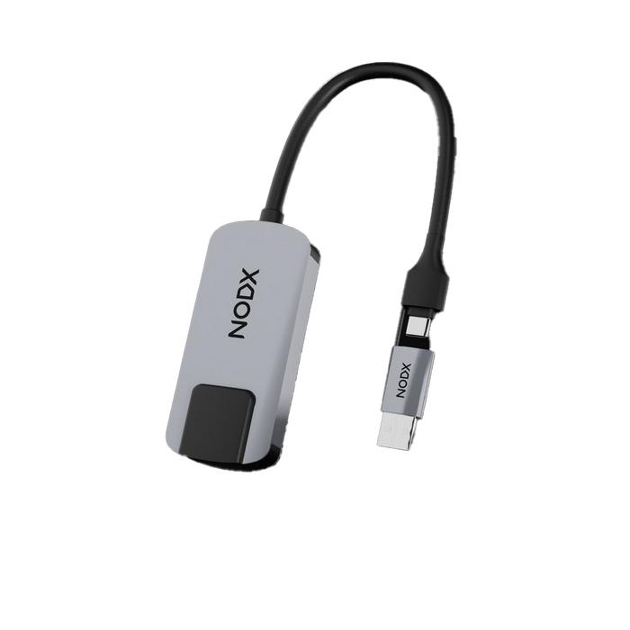 Jual NODX Hybrid Gigabit Ethernet Adapter - USB-A 3.0 / USB-C To LAN ...