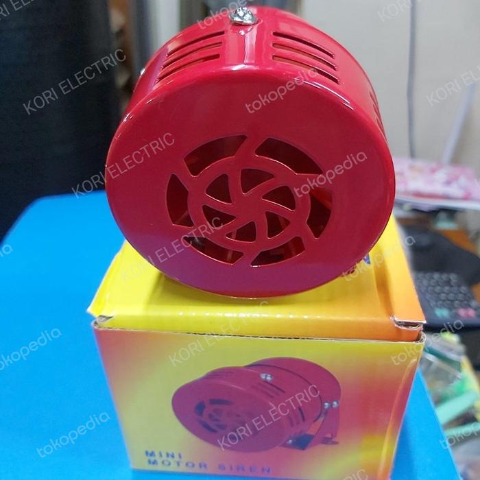 Jual Baby Mini Sirine Siren Alarm MS190 MS-190 24 V Sirene Motor Sound ...
