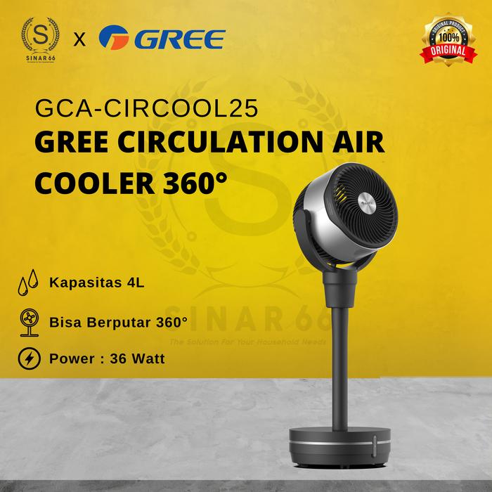Promo GREE CIRCULATION AIR COOLER GCA-CIRCOOL25 Cicil 0% 3x - Kota ...