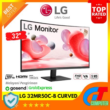 Jual Monitor LED LG 32" 32MR50C-B Full HD Curved With AMD FreeSync ...