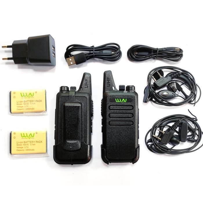 Jual Paket Terkoneksi Walkie Talkie Ht Handy Talky Radio Wln Kd-c1 - 4 ...