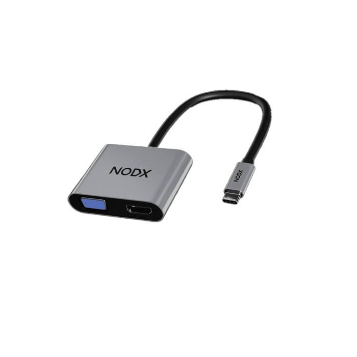 Jual NODX USB-C to HDMI & VGA Adapter Converter - Jakarta Selatan ...