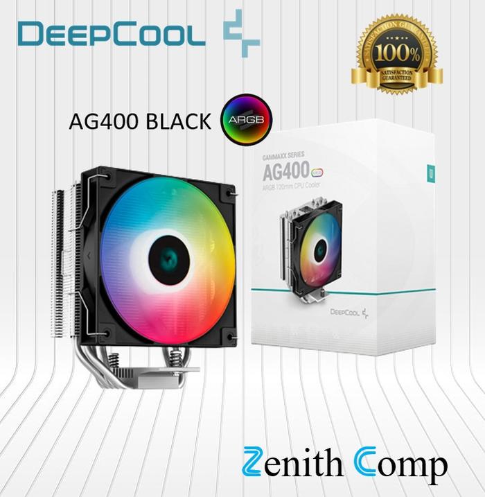 Jual CPU Cooler Deepcool AG400 ARGB Black - Kota Pekanbaru - Zenith ...